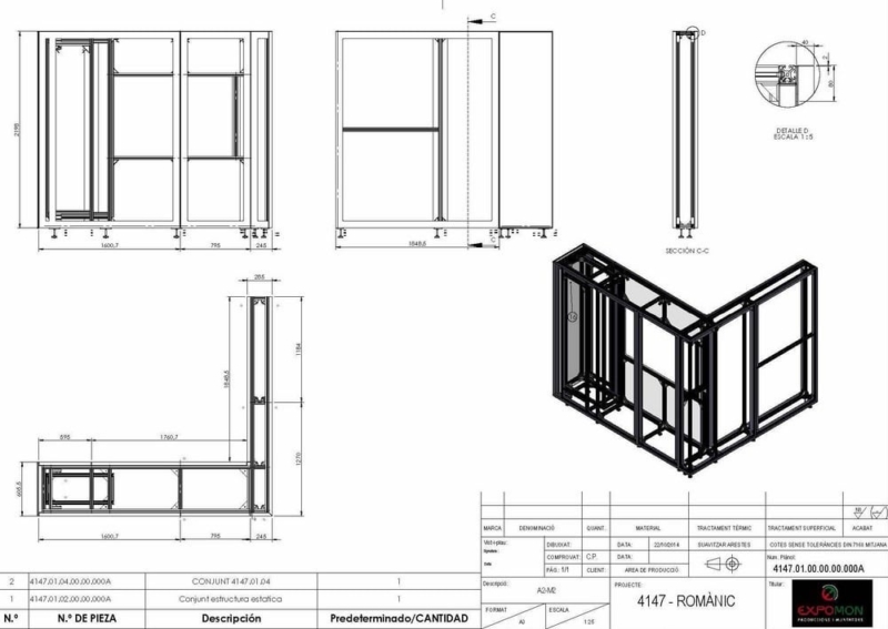 Planos Constructivos | Expomon